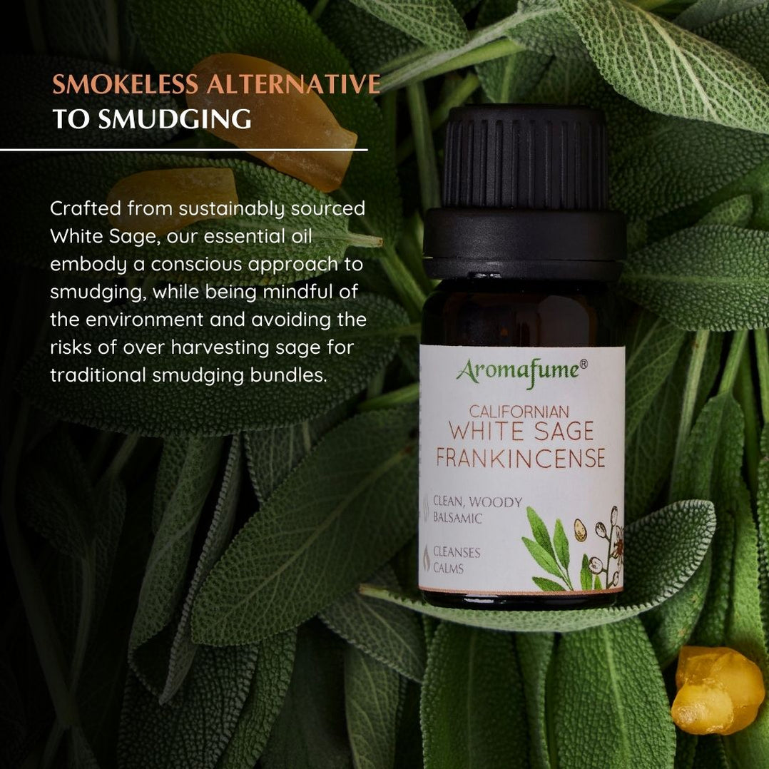 White Sage & Frankincense Diffuser Oil | White Sage Incense Blend ...